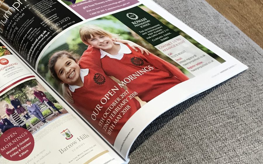 School Prospectus Design - Creative Design Agency Surrey