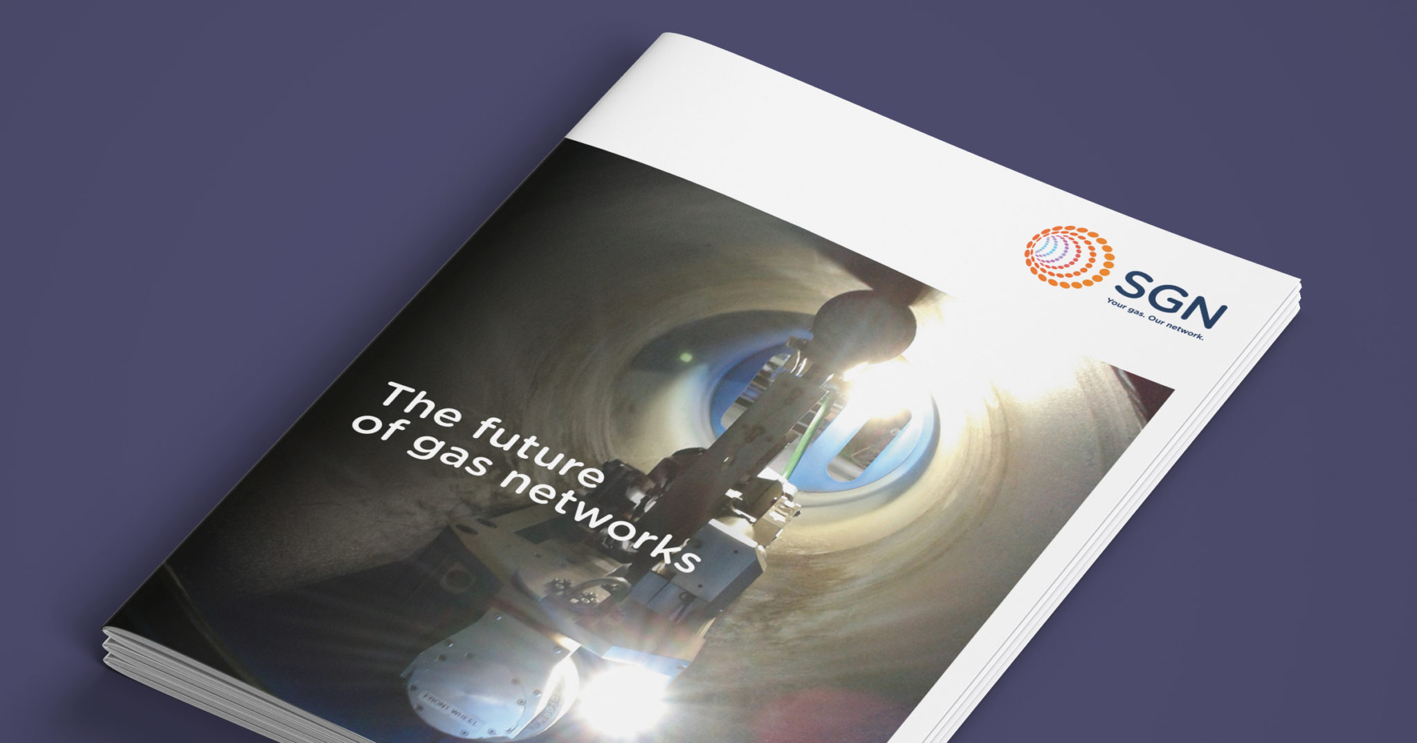 SGN - The Future of Gas - Creative Design Agency Surrey