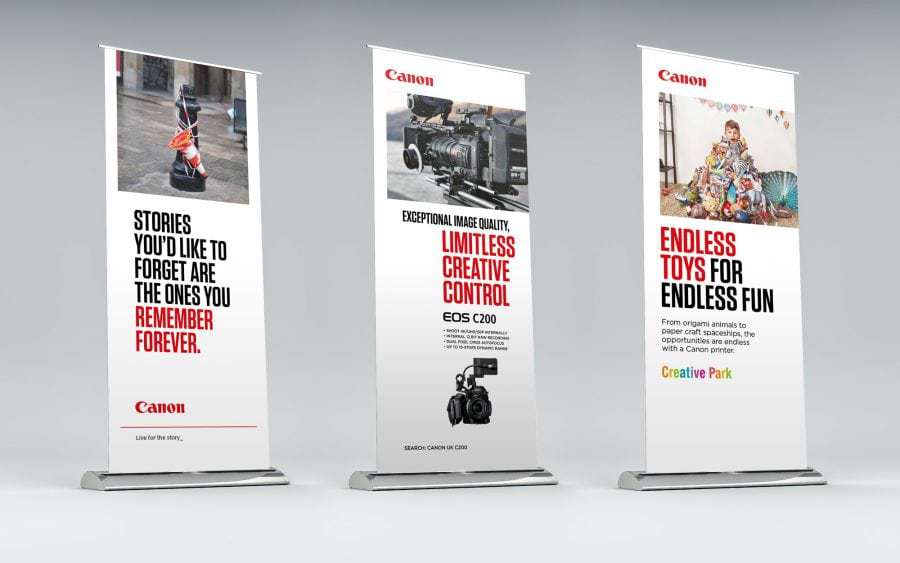Canon - Creative Design Agency Surrey